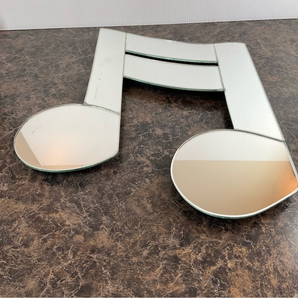 Vintage | Wall Decor | Vintage Mirrored Musical Notes Hangable | Poshmark